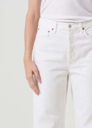 AGOLDE Dame High-rise Wide-leg Jeans