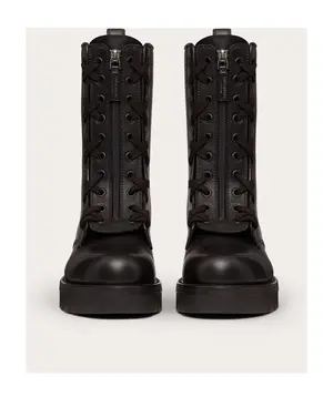 Valentino Garavani Rockstud Combat Boots