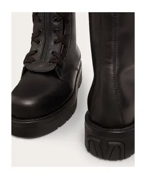 Valentino Garavani Rockstud Combat Boots