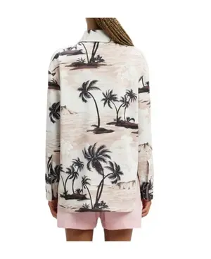 Palm Angels Island Printed Shirt