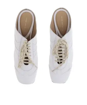 Dries Van Noten Slingback High-heeled Sandals - White