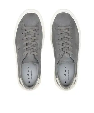 Hogan H691 Side H Patch Sneakers - Grey