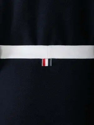 Thom Browne Pleated Mini Skirt With Four Bar Stripes
