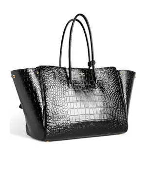 Balenciaga Bel Air Medium Carry Tote Bag - Black