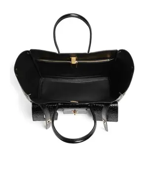Balenciaga Bel Air Medium Carry Tote Bag - Black