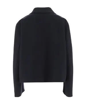 JIL SANDER Button-fastening Wool Coat