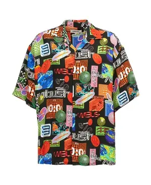 AMBUSH Abstract-pattern Buttoned Shirt