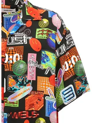 AMBUSH Abstract-pattern Buttoned Shirt