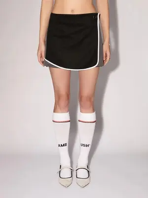 AMBUSH Pleated Mini Track Skirt