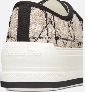 Dior Walk'n' Platform Sneakers - Beige/black