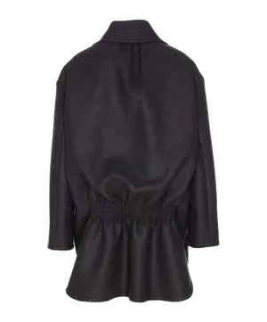 Fendi Single-breasted Long-sleeved Midi Coat