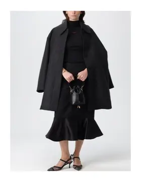 Fendi Single-breasted Long-sleeved Midi Coat - No