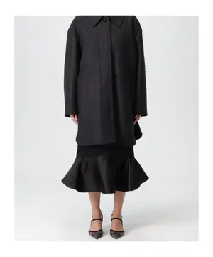 Fendi Single-breasted Long-sleeved Midi Coat - No