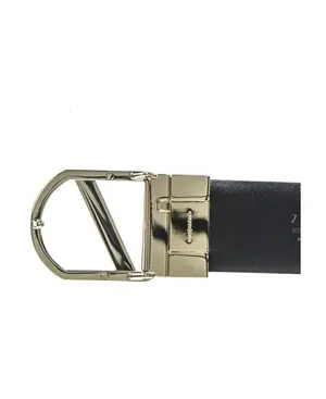 Zegna Logo Buckle Belt