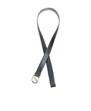 Zegna Logo Buckle Belt