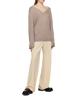 Vince Tailored Wide-leg Trousers