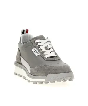 Thom Browne Alumni Lace-up Sneakers - Gray