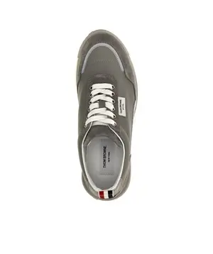 Thom Browne Alumni Lace-up Sneakers - Gray