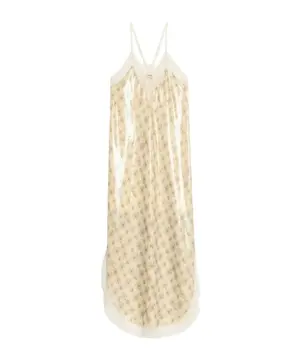 Zadig&Voltaire Ristyl Printed Sequin Maxi Dress - Vanilla