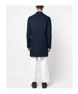 Colombo Notched-lapel Single-breasted Coat