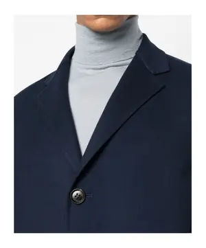 Colombo Notched-lapel Single-breasted Coat