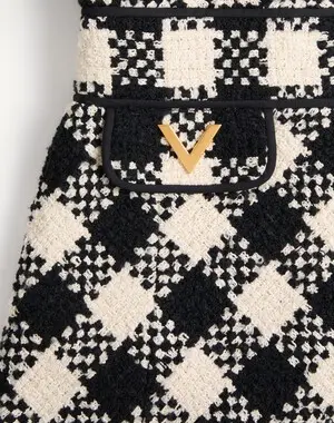 Valentino Garavani Damier Tweed Dress