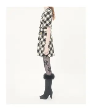 Valentino Garavani Damier Tweed Dress