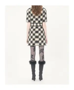 Valentino Garavani Damier Tweed Dress