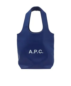 A.p.c. Ninon Small Top Handle Bag - Blue