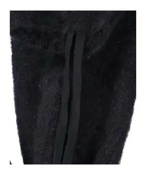ANDREĀDAMO Cut-out Roll Neck Jumper With Bow Detail Cuffs