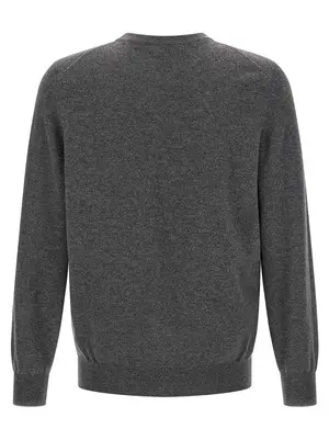 Brunello Cucinelli Crewneck Knitted Jumper - Grey