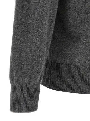 Brunello Cucinelli Crewneck Knitted Jumper - Grey