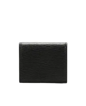 FERRAGAMO Logo-plaque Leather Cardholder