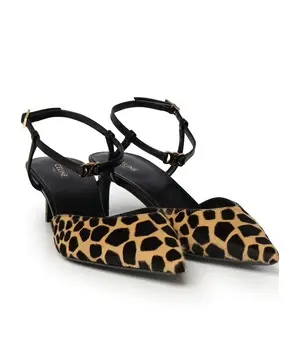 Celine Pointed High-heeled Sandals