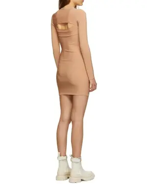 DION LEE Cut-out Layered Mini Dress