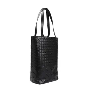Bottega Veneta Woven Handbag - Black