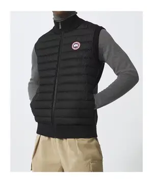 Canada Goose Hybridge Knit Vest - Black