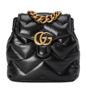 Gucci Gg Marmont Quilted Backpack