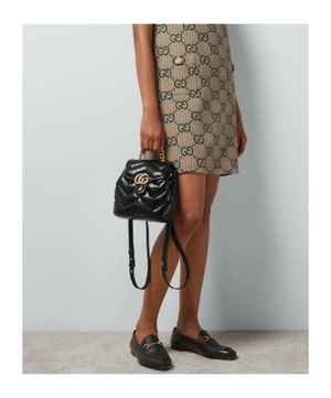 Gucci Gg Marmont Quilted Backpack