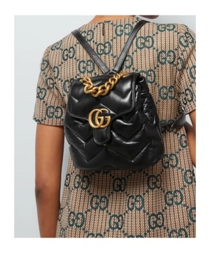 Gucci Gg Marmont Quilted Backpack