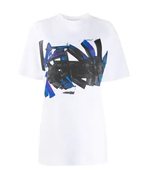 Off-white Collared Tops
