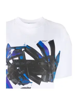 Off-White Brush Stroke Print T-shirt