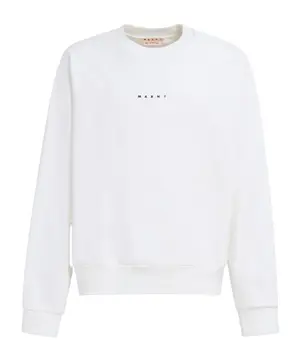 Marni Logo Printed Crewneck Sweatshirt