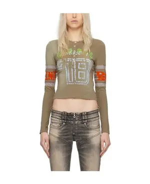 DIESEL® Logo Long Sleeve T-shirt