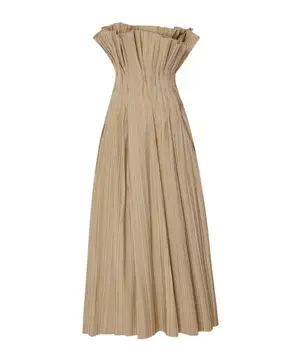 THE ROW Strapless Corset Dress