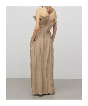 THE ROW Strapless Corset Dress