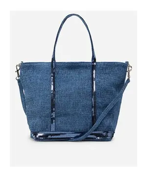 Vanessa Bruno Double Handle Shoulder Bag - Blue