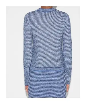 Gucci Fine Knit Crewneck Cardigan