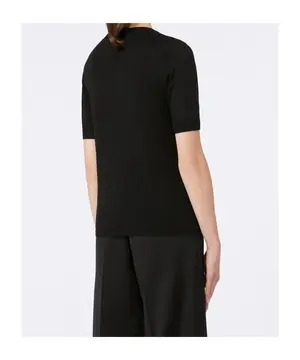 Max Mara Gerico Short-sleeved Knitted Jumper