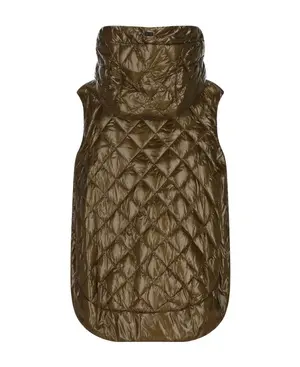 Herno Quilted Sleeveless Hooded Coat
